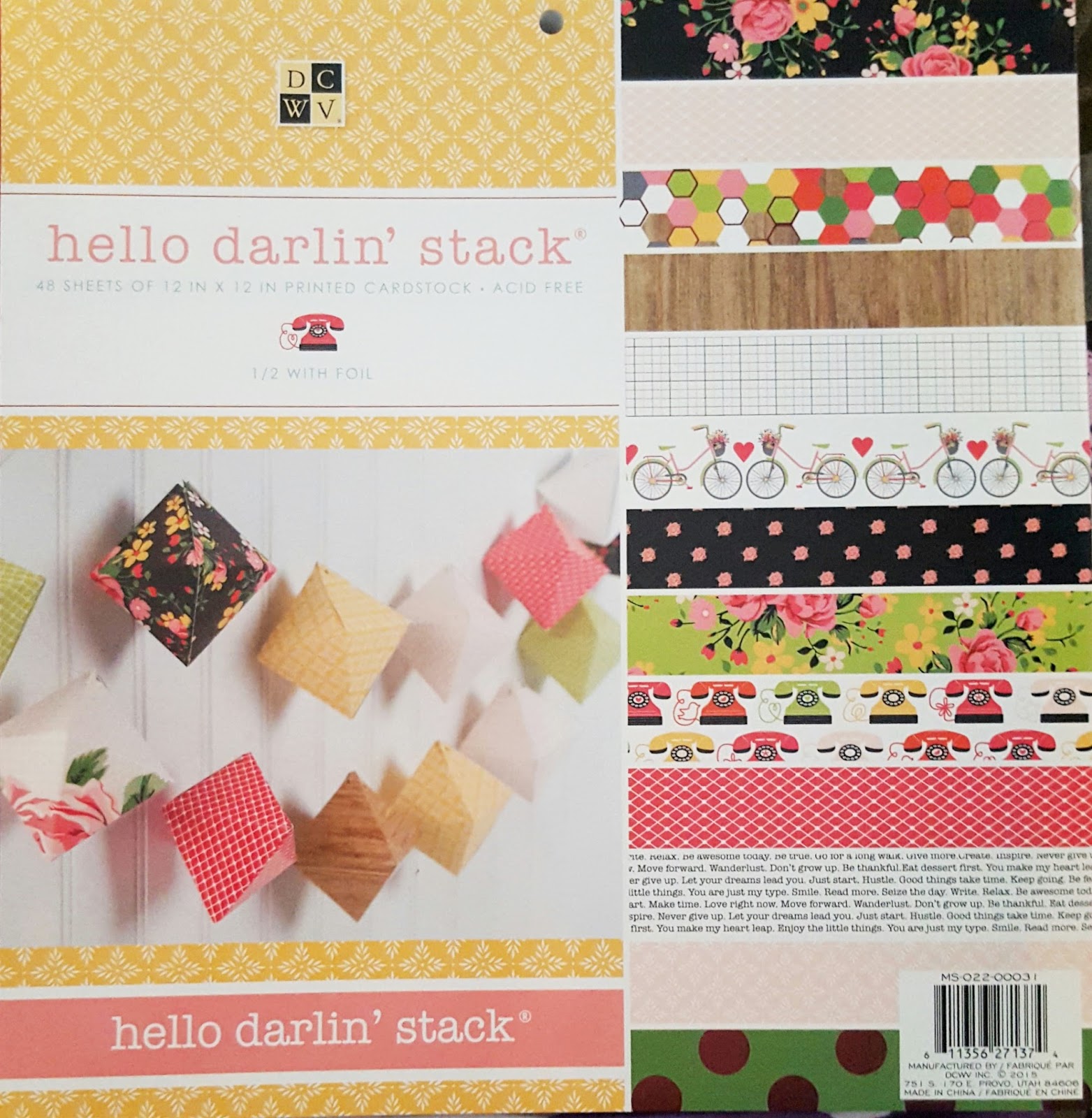 My July DCWV Stack a Holic Sketch Challenge entry