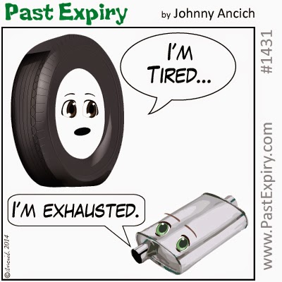 Past Expiry Cartoons and Unique Graphic Designs.