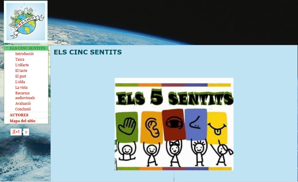 Patri i l'Educació Física: ELS CINC SENTITS (WEBQUEST PRÒPIA)