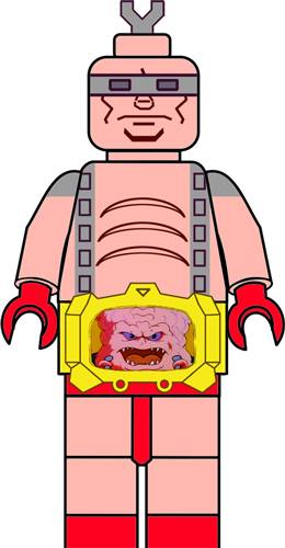 Krang's Android LEGO Body - Custom TMNT LEGO Figures! ~ Tenacious.Ninja ...