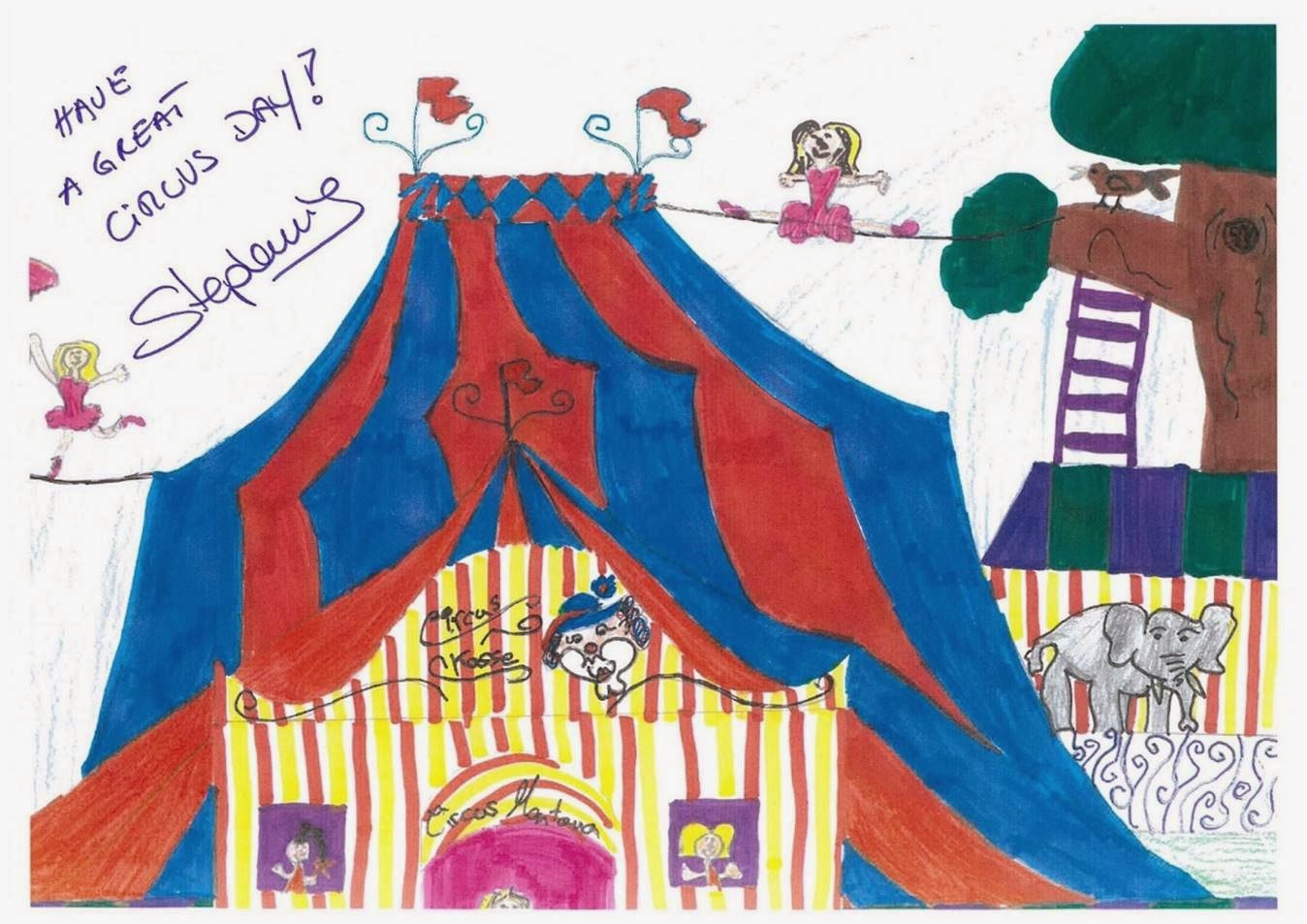 Circus Drawing Ideas For Kids