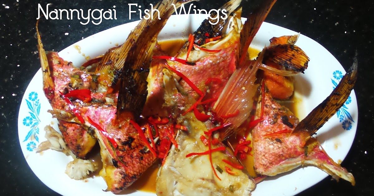 HAPPY RETIREE'S KITCHEN : Succulent and Saucy Nannygai Fish Wings