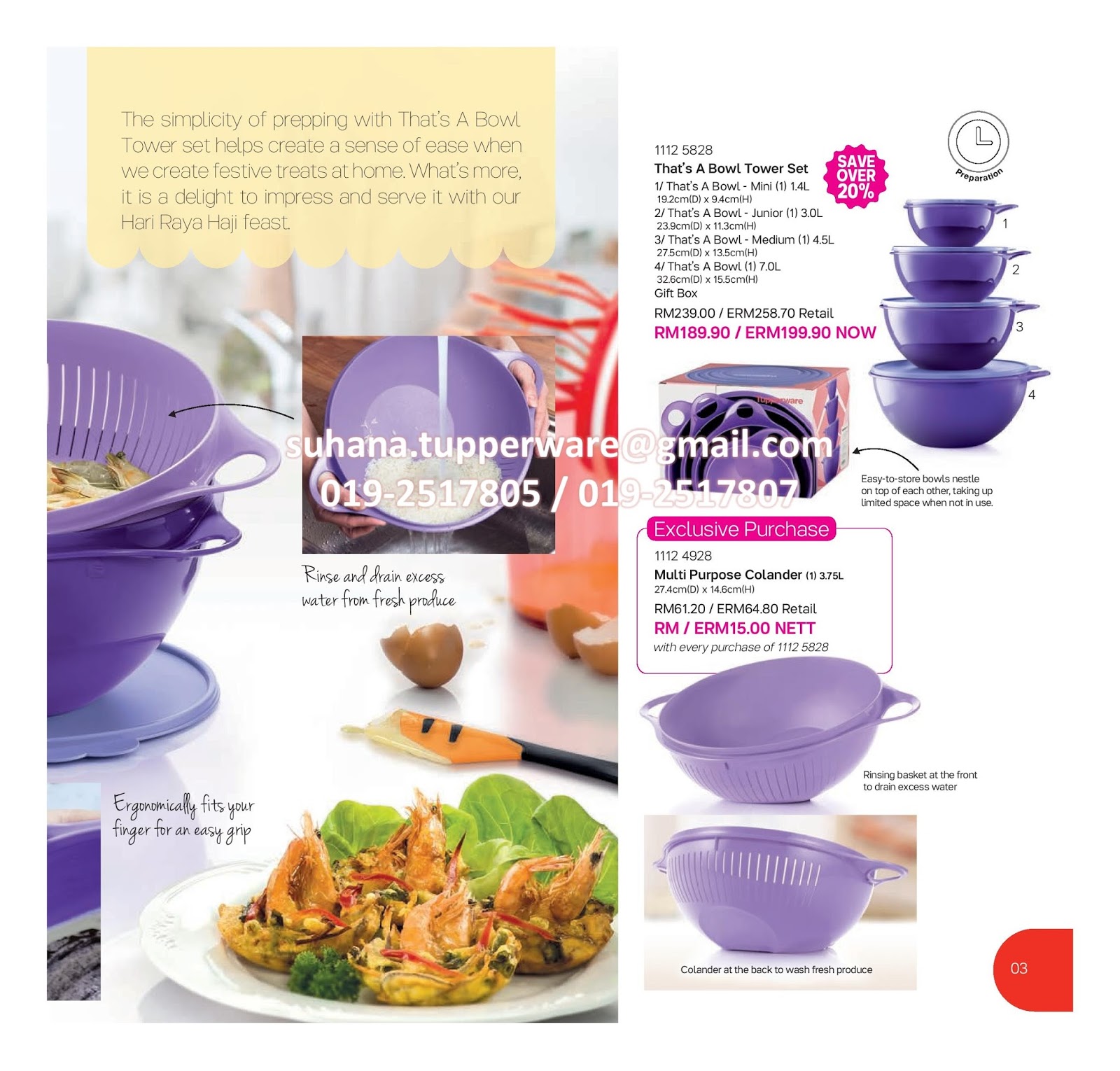 Tupperware Brands Malaysia Online | Catalogue | Collection | Business ...