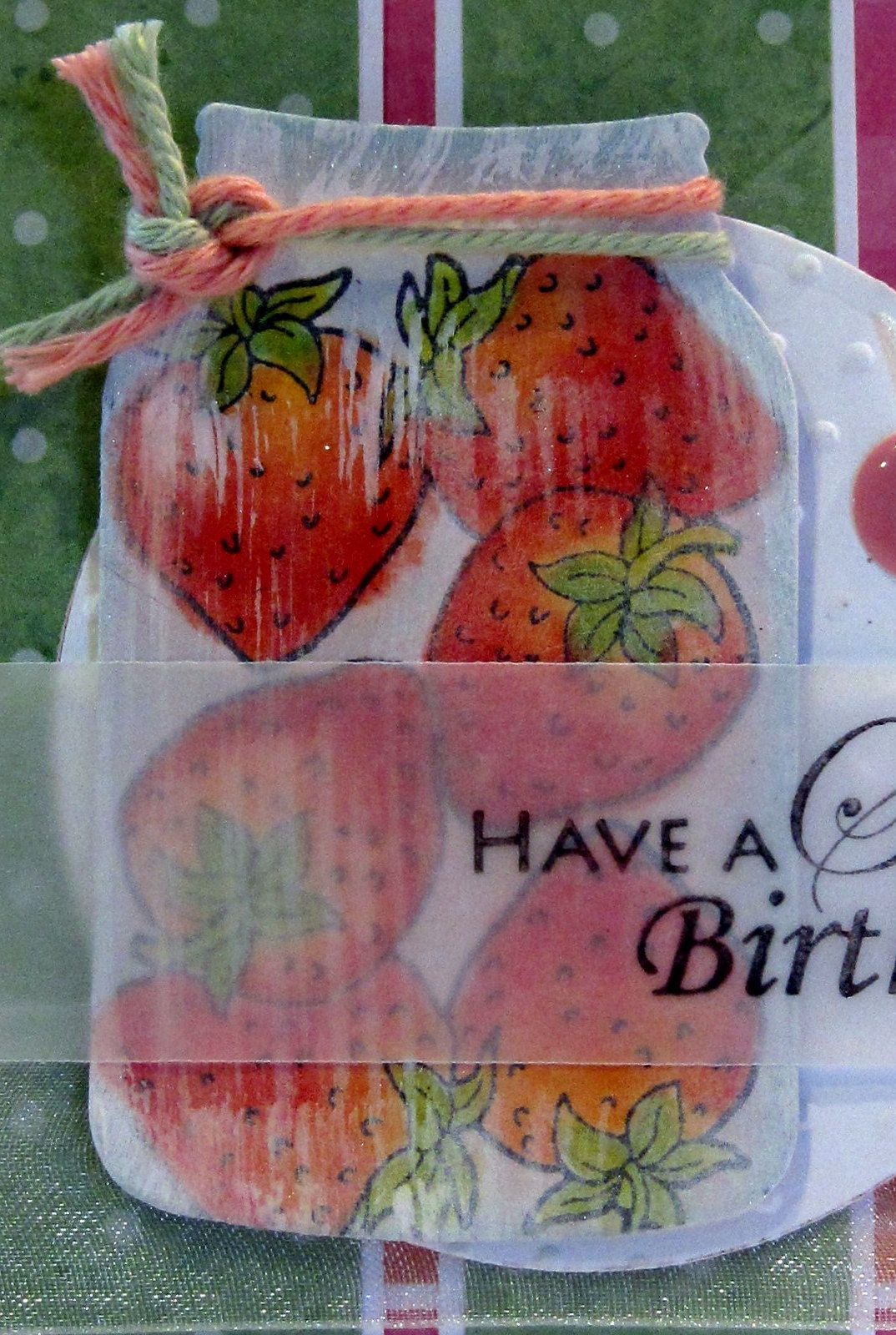 Crafting By The Beach: Strawberry Jar