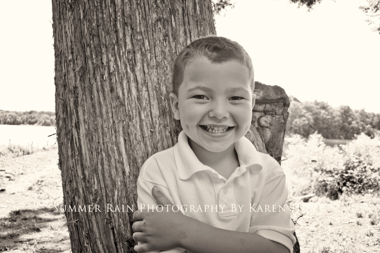 Summer Rain Photography by Karen Hunt : The Utterback Family