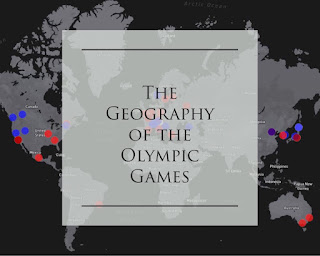 A Geographic History of the Olympic Games - Court's Coordinates