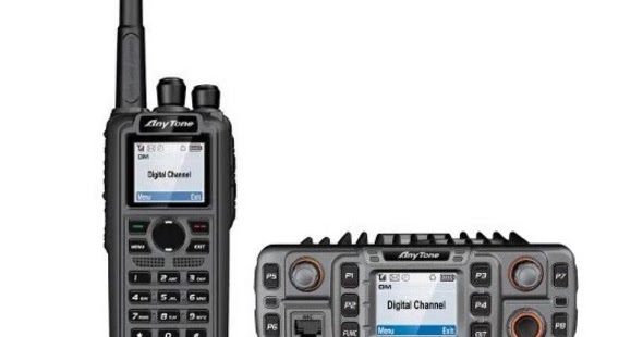 AnyTone AT-D868UV dual-band VHF and UHF DMR portable