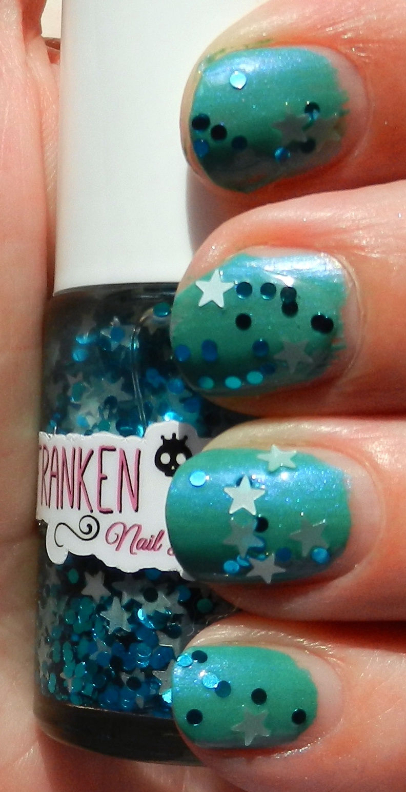 Bubbles & Baubles: Franken Frosting Turquoise Sky