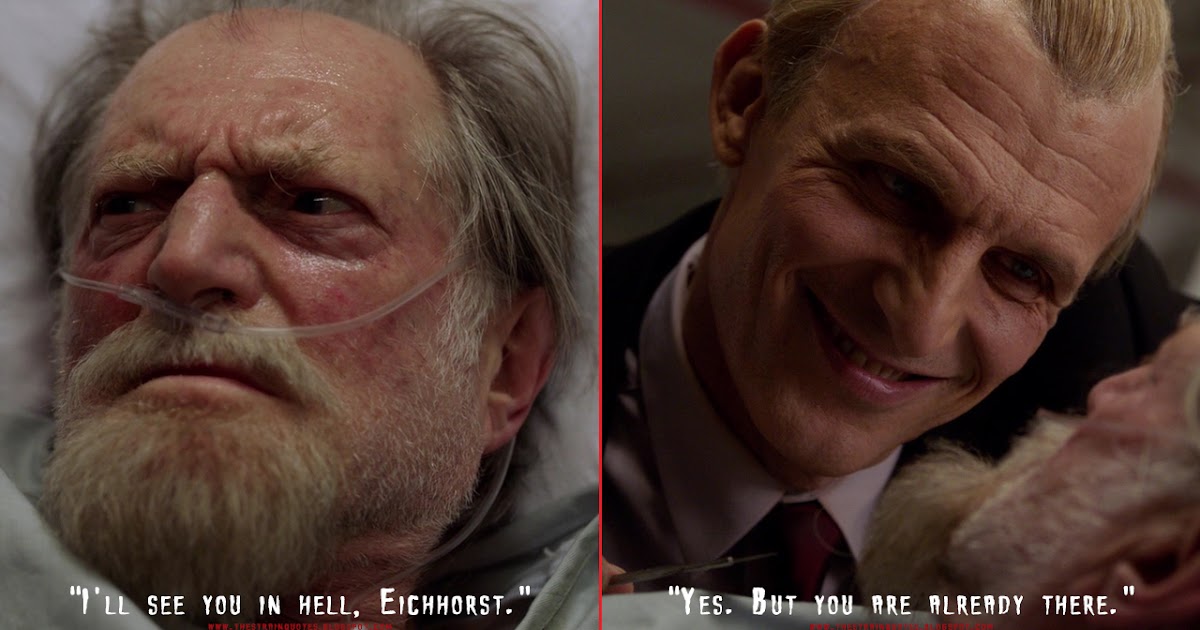 The Strain Quotes: Abraham Setrakian: I'll see you in hell, Eichhorst ...