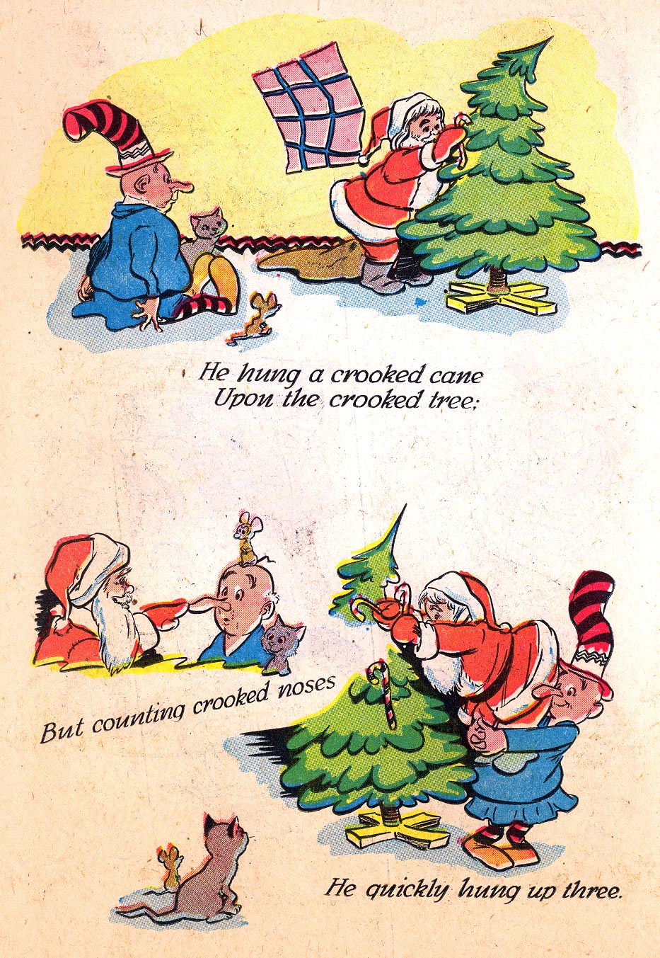 Mippyville: Christmas Poems illustrated by Walt Kelly