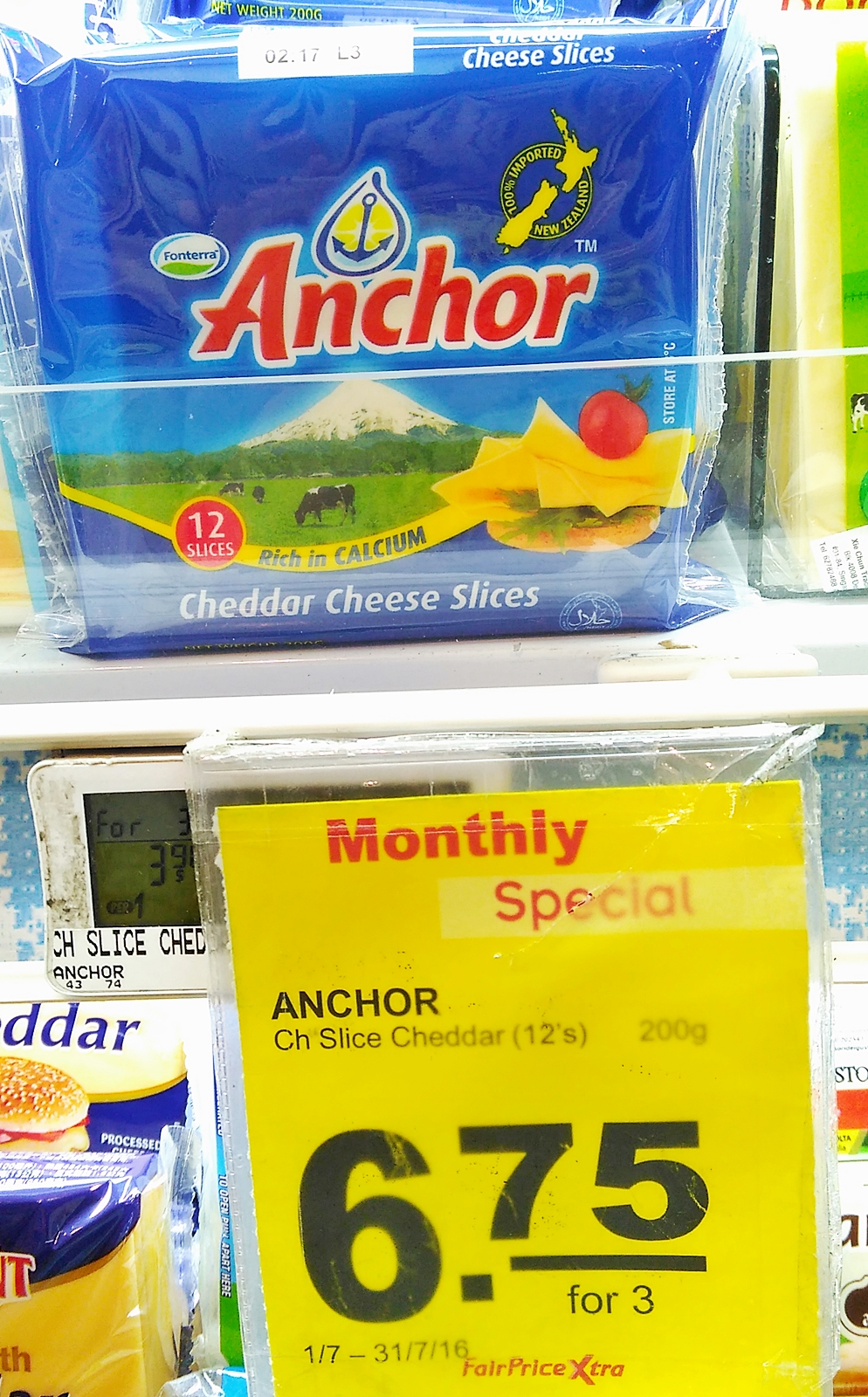 My Reviews Junkies: Anchor Cheddar Cheese Slices