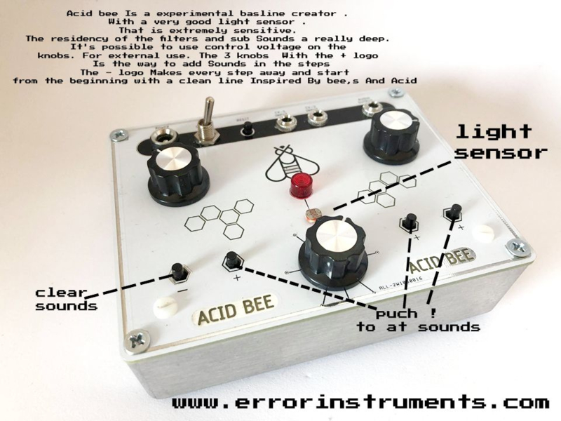 MATRIXSYNTH: Error Instruments acid bee Baseline generator