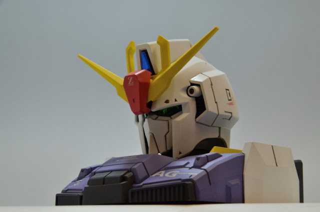 GUNDAM GUY: 1/48 Zeta Gundam Head Display (Gundam Ace Jan Issue ...