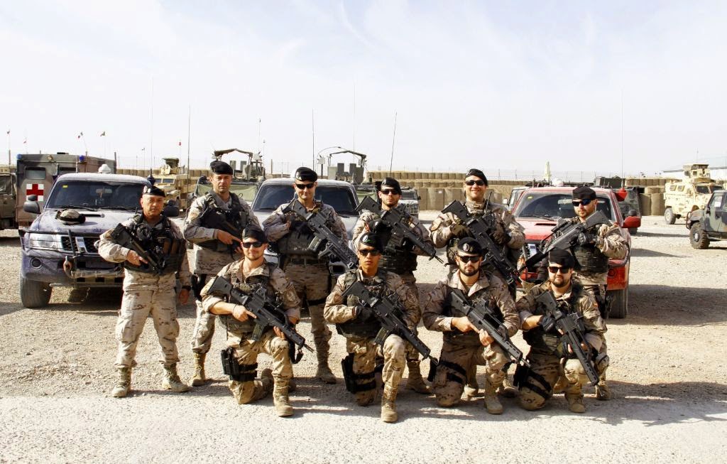 El Close Protection Team del Escuadrón de Apoyo al Despliegue Aéreo de ...