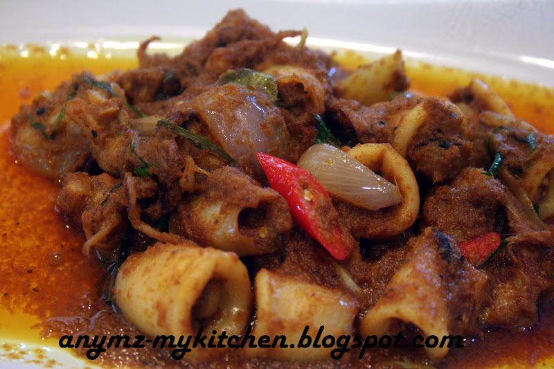 My Kitchen: Rendang Sotong