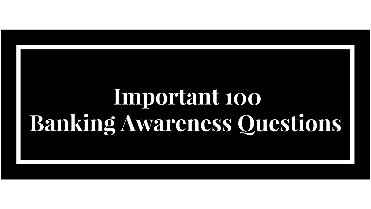 100 Banking Awareness Questions FALTUTEST IBPS PO IBPS RRB IBPS 100-banking-awareness-questions-faltutest-ibps-po-ibps-rrb-ibps