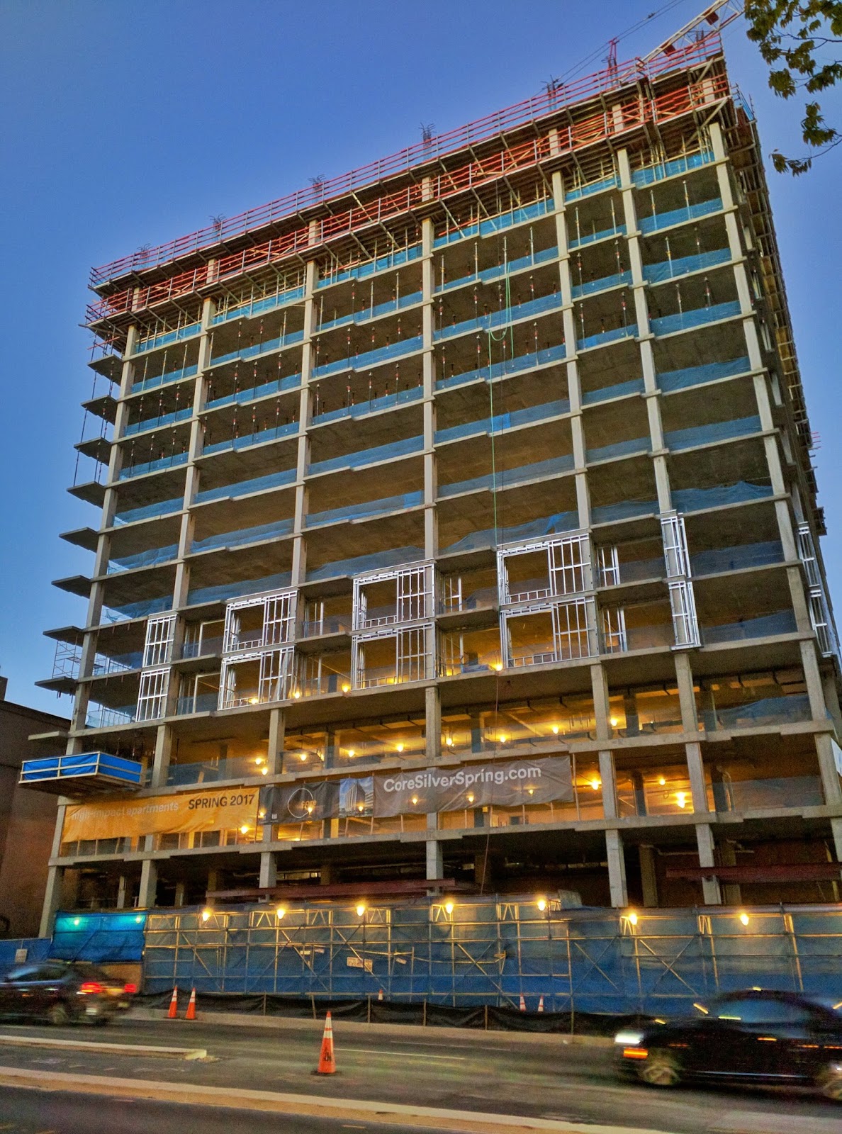 East MoCo: Silver Spring construction update: Core luxury apartments ...