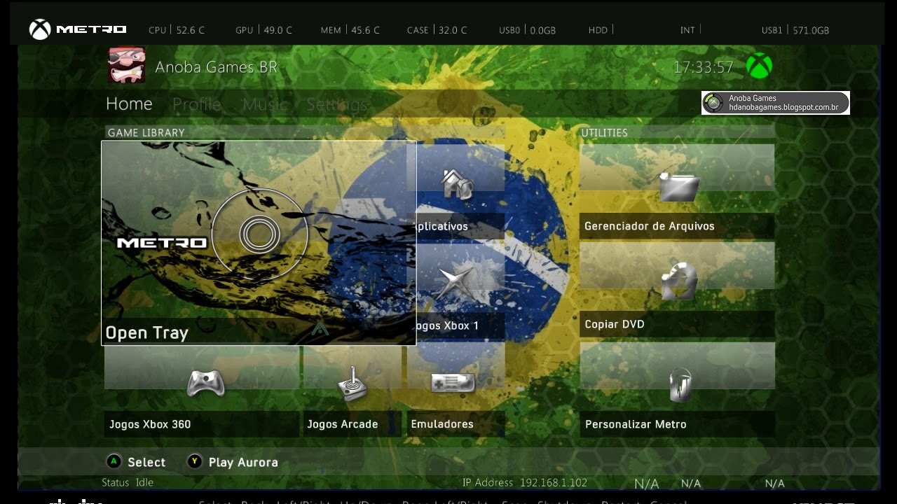 HD PARA XBOX 360 RGH / JTAG: Skins Freestyle