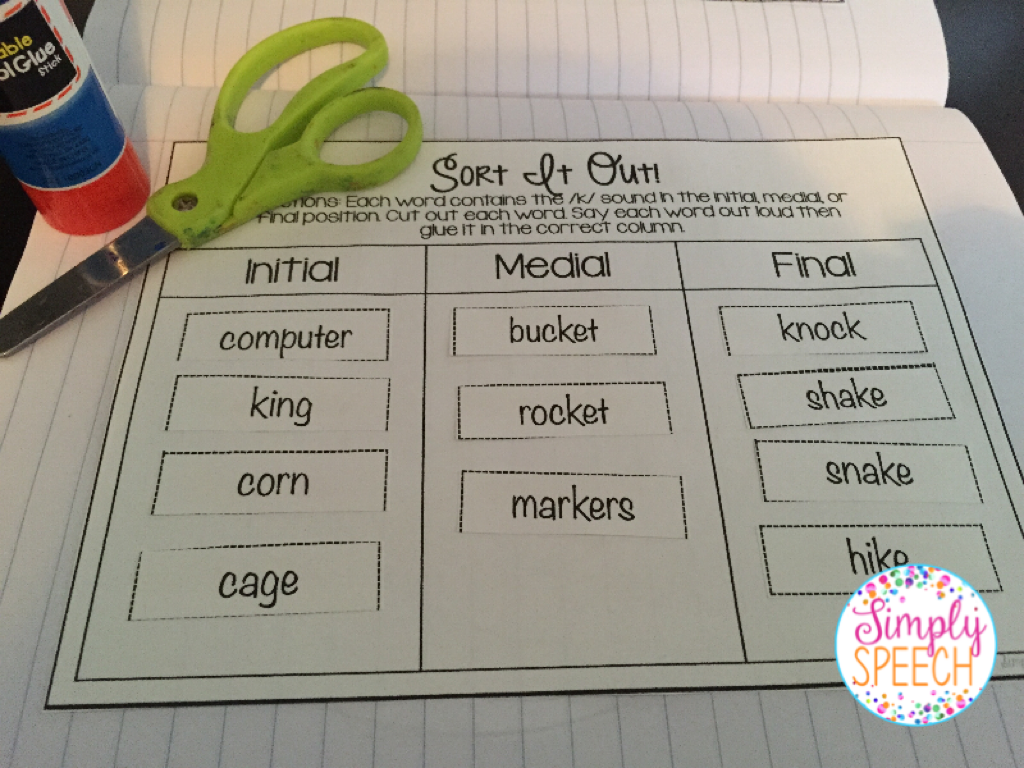 How I Use Articulation Activity Notebooks! | Simply Speech