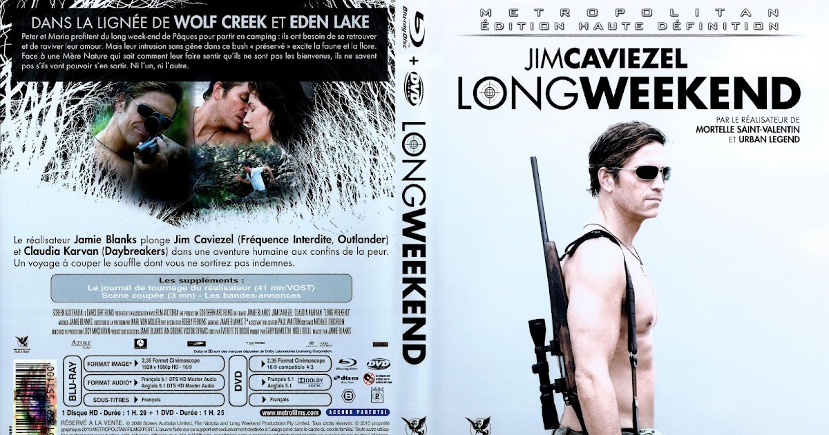 BLU-RAY JAQUETTES BLU-RAY: Long weekend