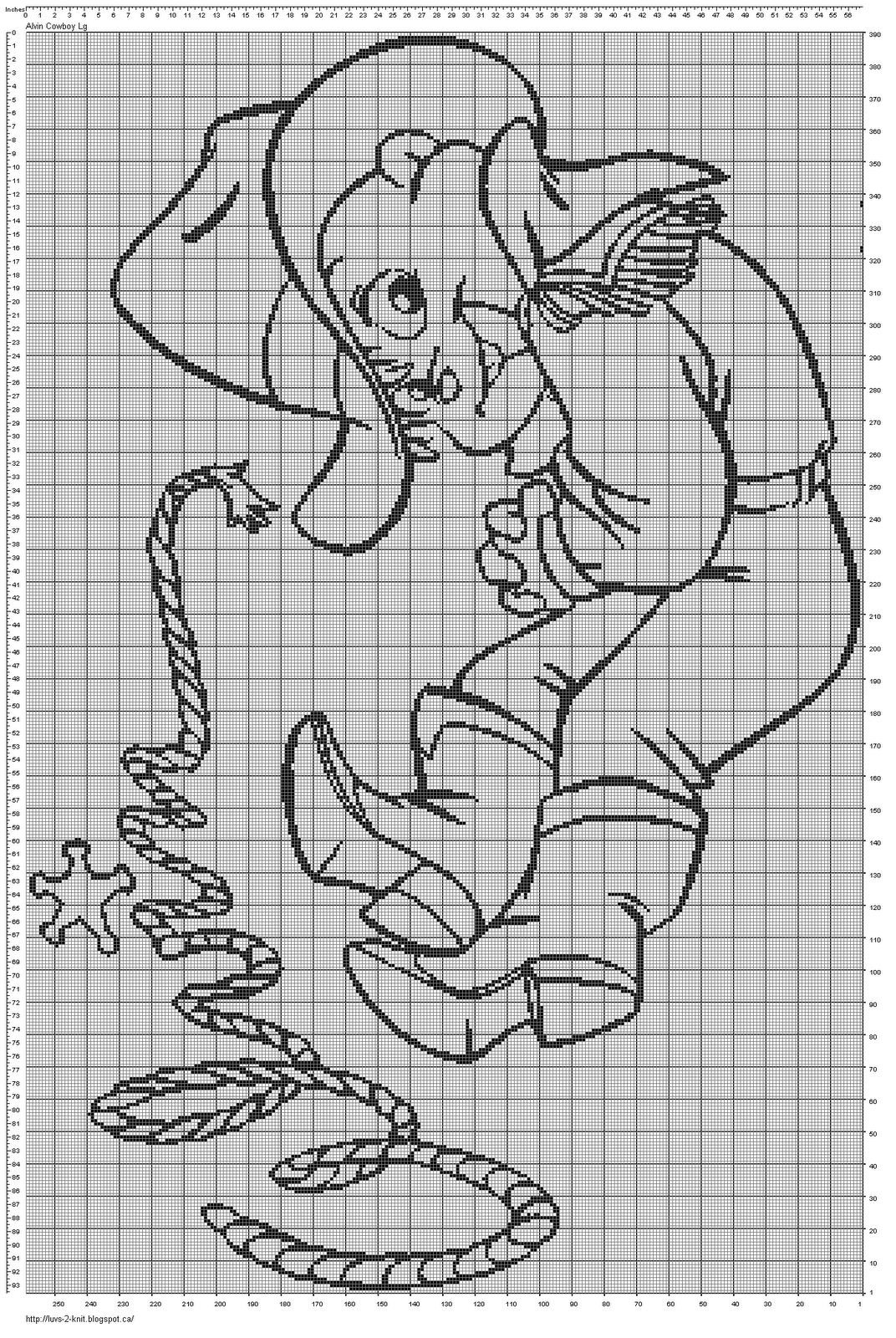 Cro Knit Inspired Creations By Luvs2knit: Chipmunks And Chipettes Charts