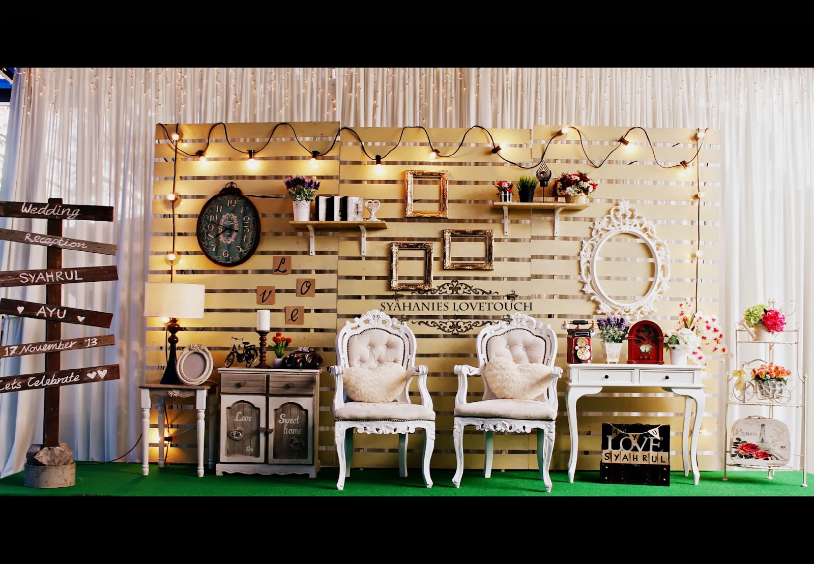 Syahanies LoveTouch: A COLONIAL ENGLISH-THEMED WEDDING OF AYU & SHAHRUL