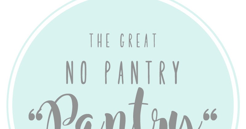 Making Happy {at home}: The No Pantry "Pantry" Redo