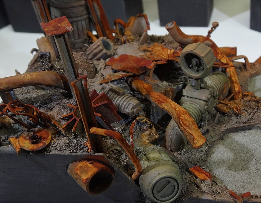 Mu 45/Tutorial - ModelMates - Rust Effects | planetFigure | Miniatures