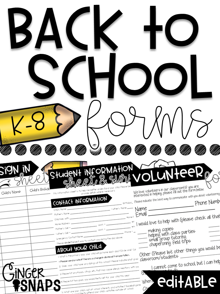 Ginger Snaps: Back to School 101