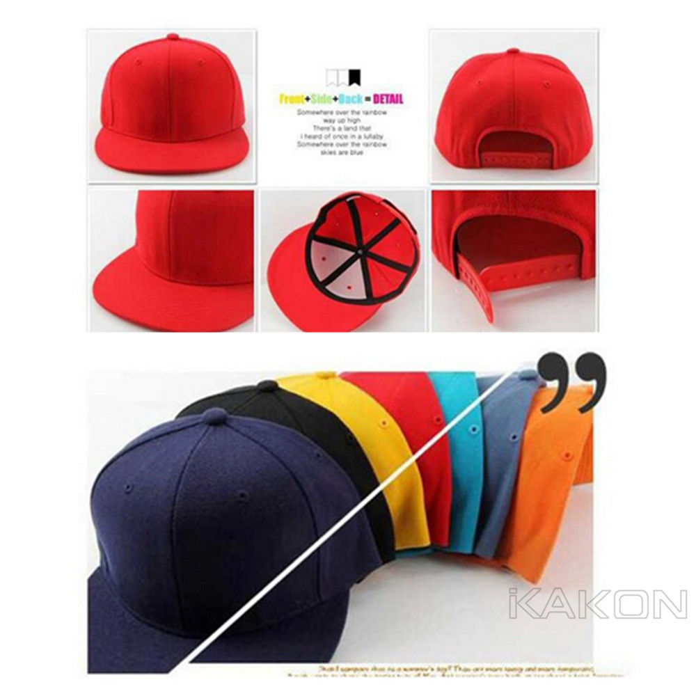 Topi Warna Corak Kosong Popular - kedai online