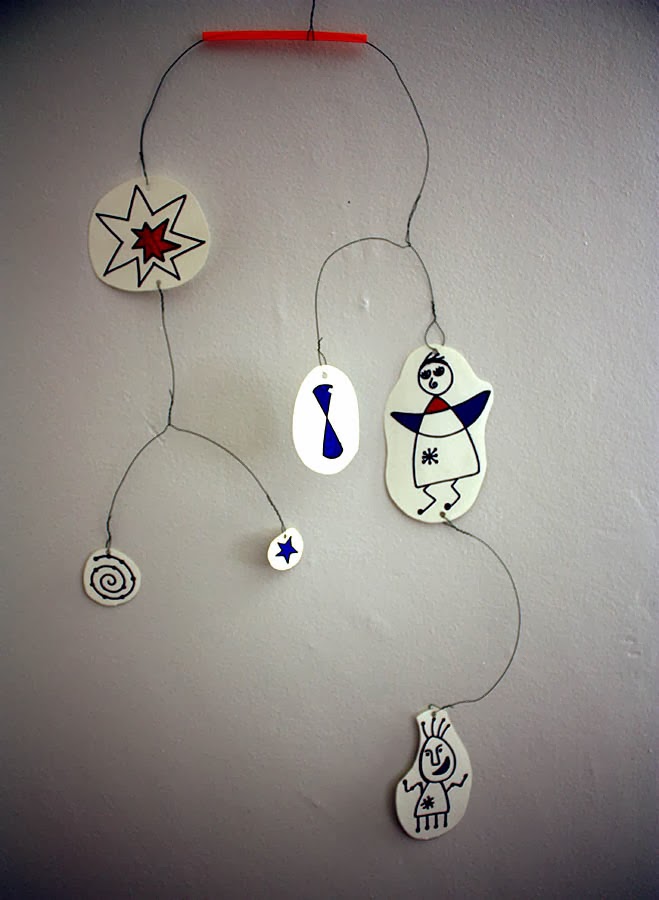 Barbara's Thought of the Day: Miro Mobiles