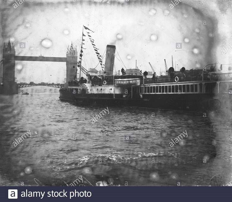 Sinking of the SS London 1866