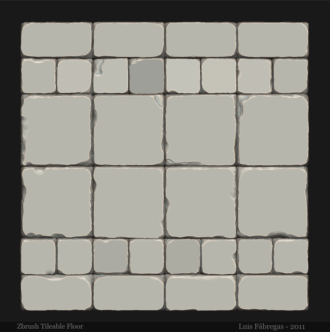 Luis Fábregas - CG ARTIST: Tileable Floor