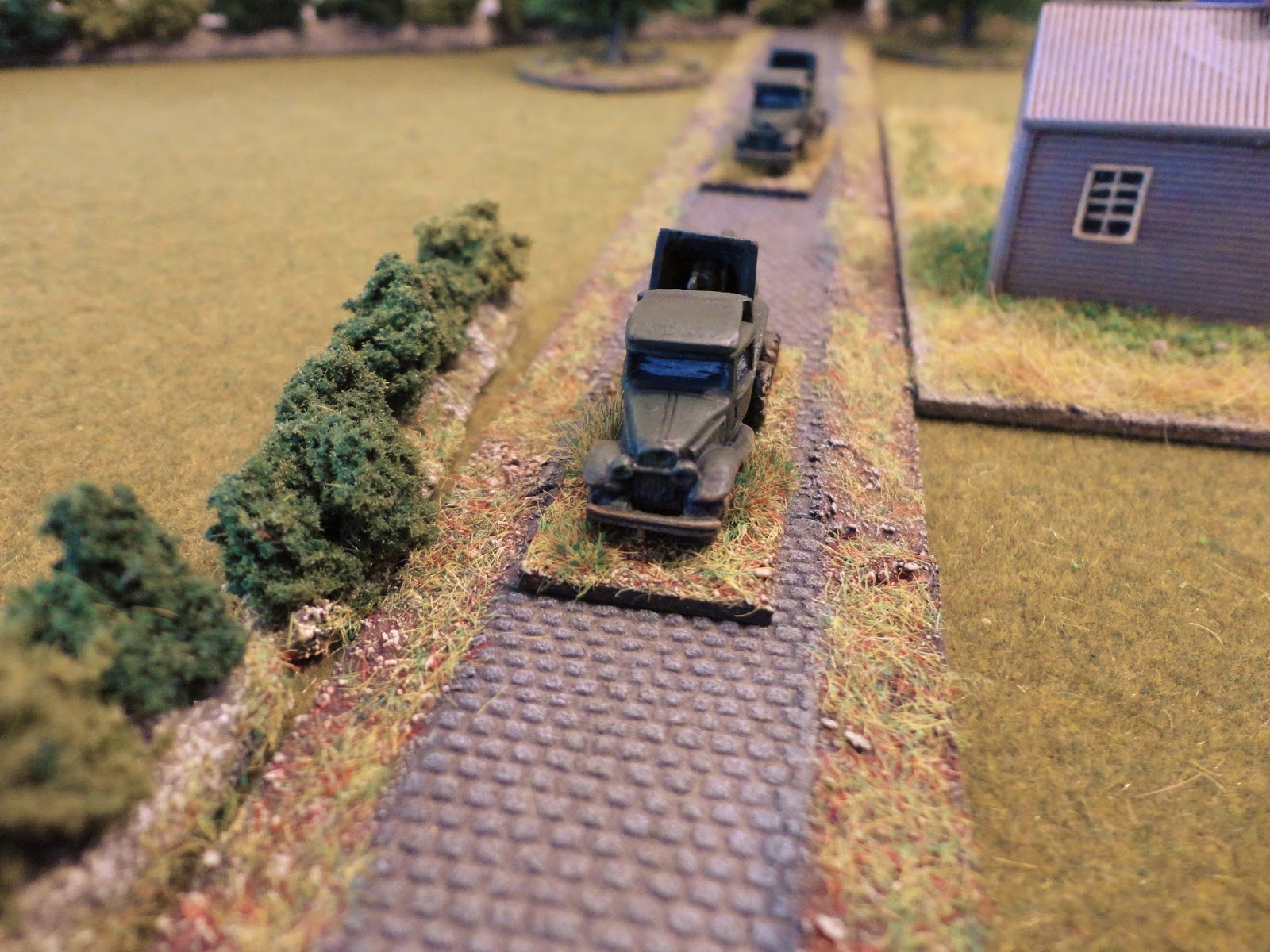 10/ 12mm WW2 and 6mm Napoleonic gaming: Russian SU-12 75mm SPG