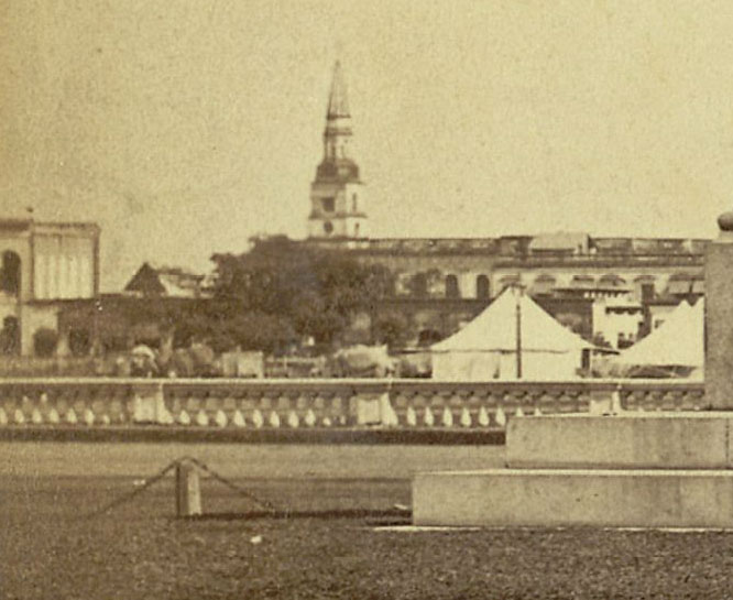 Statue of Lord Hardinge and Ochterlony Monument - Calcutta (Kolkata ...