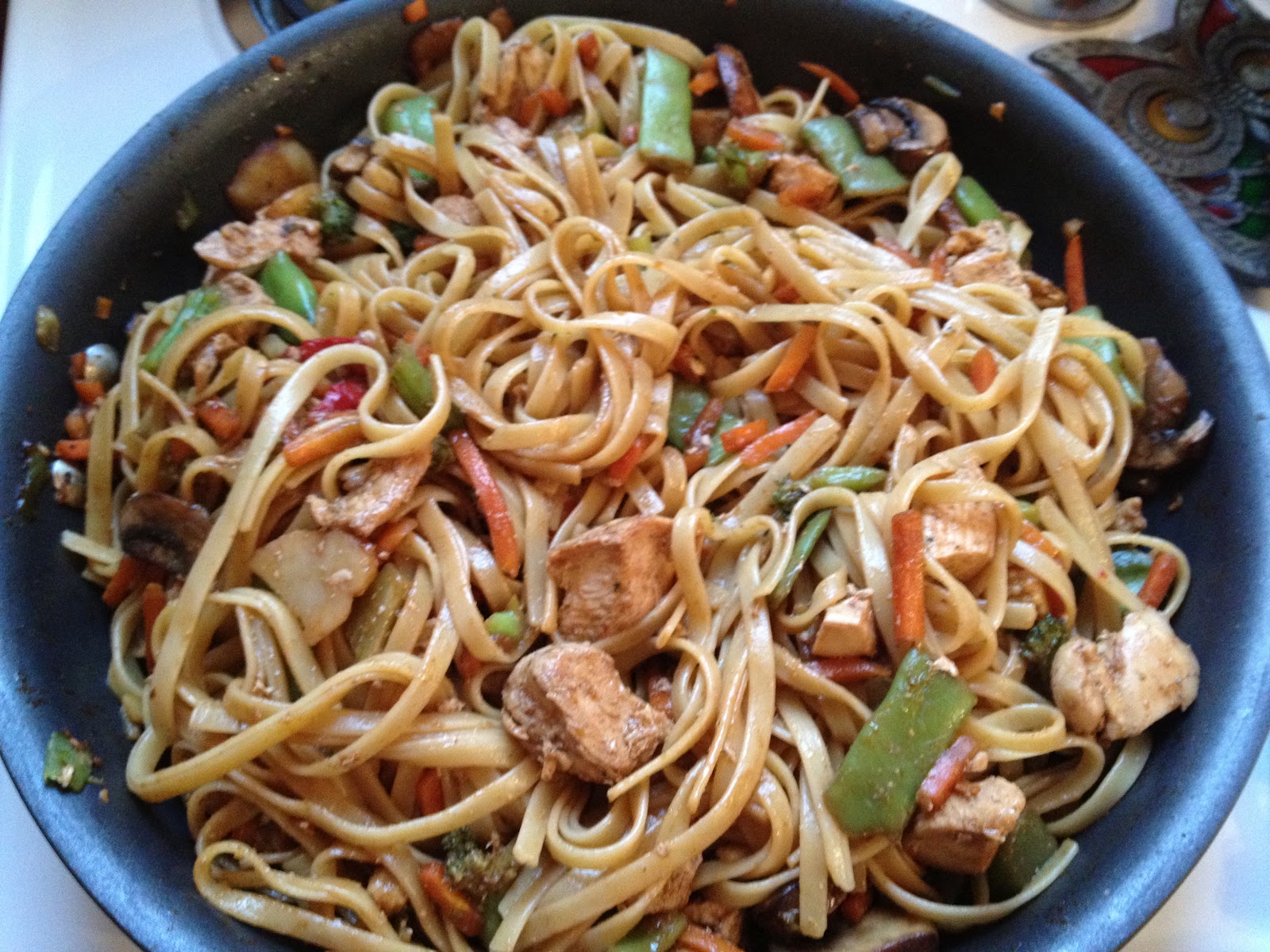 Thrifty & Nifty Modern Day Momma: Momma's Easy Meal: Shanghai Chicken Pasta