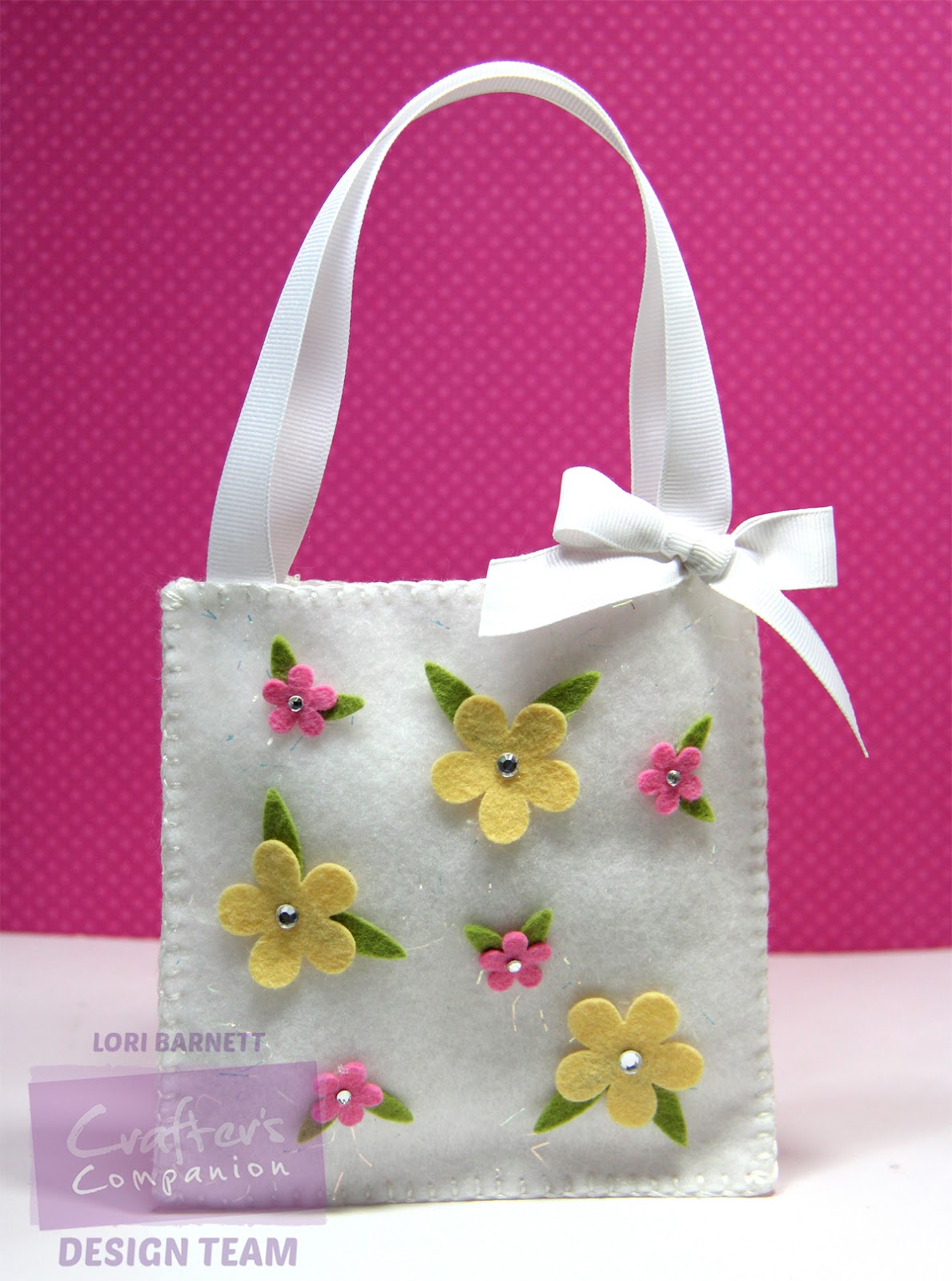 Stamp Scents: Felt Purse Tutorial