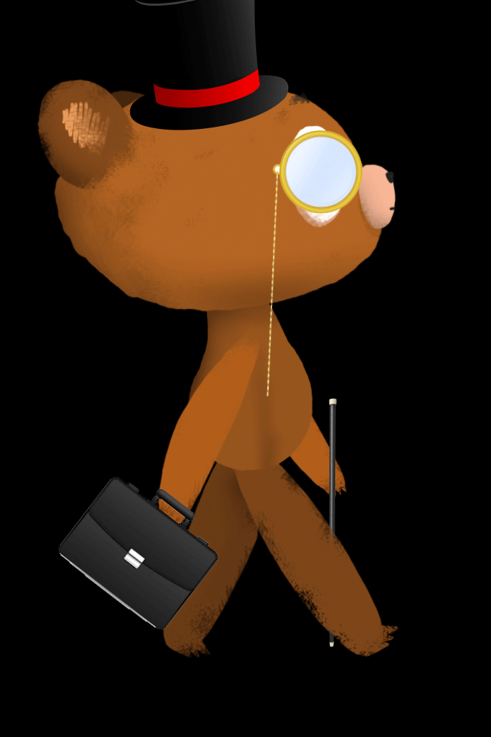 Animation: walk cycle bear WITH WRITEUP!
