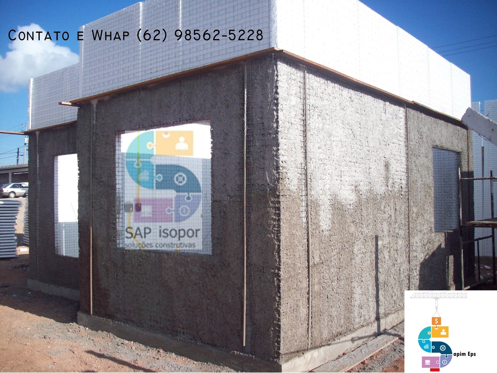 Sap Isopor Casas em Isopor Eps: Casas em Eps (Isopor)