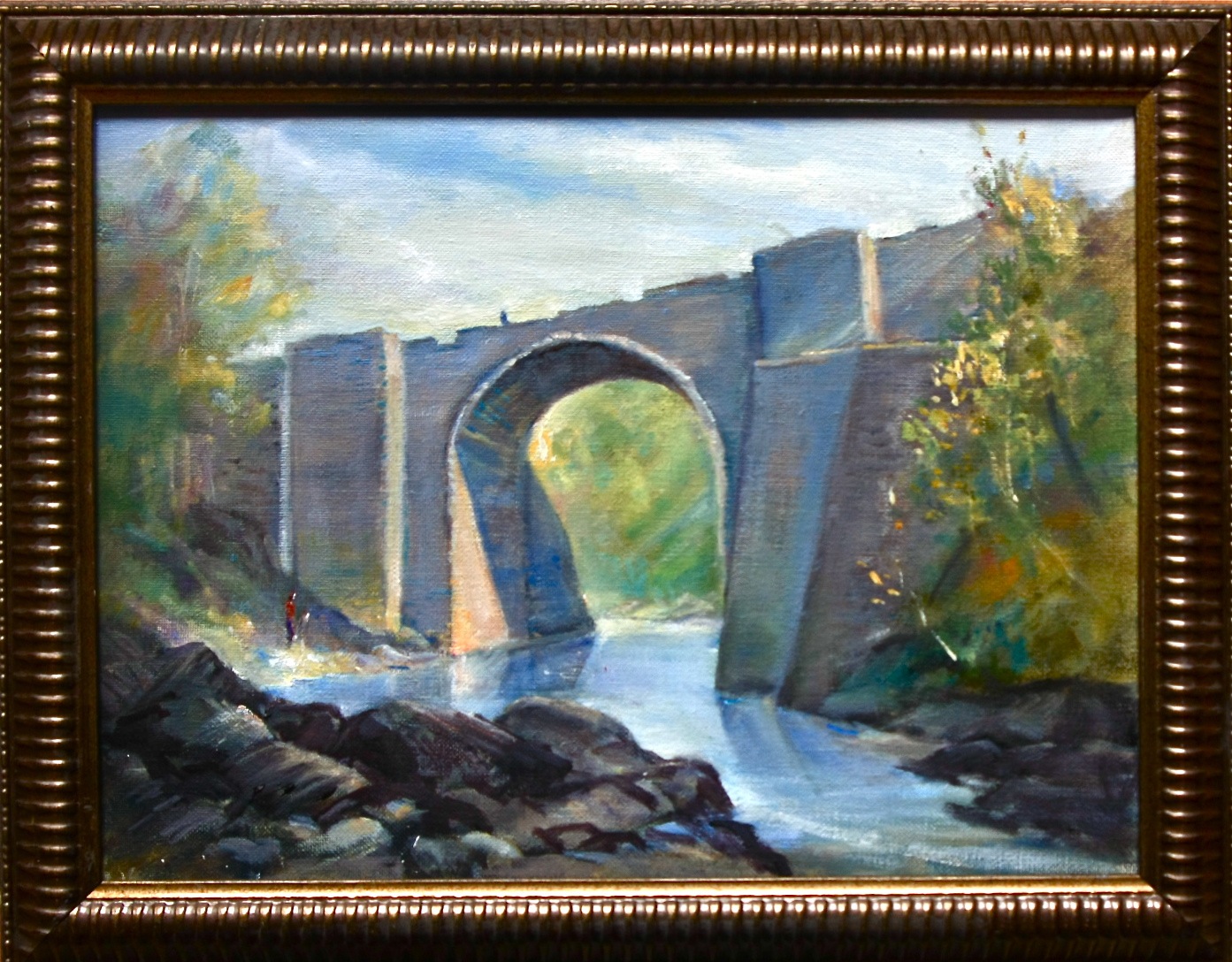 Alma LaFrance: Keystone Arch Sketch