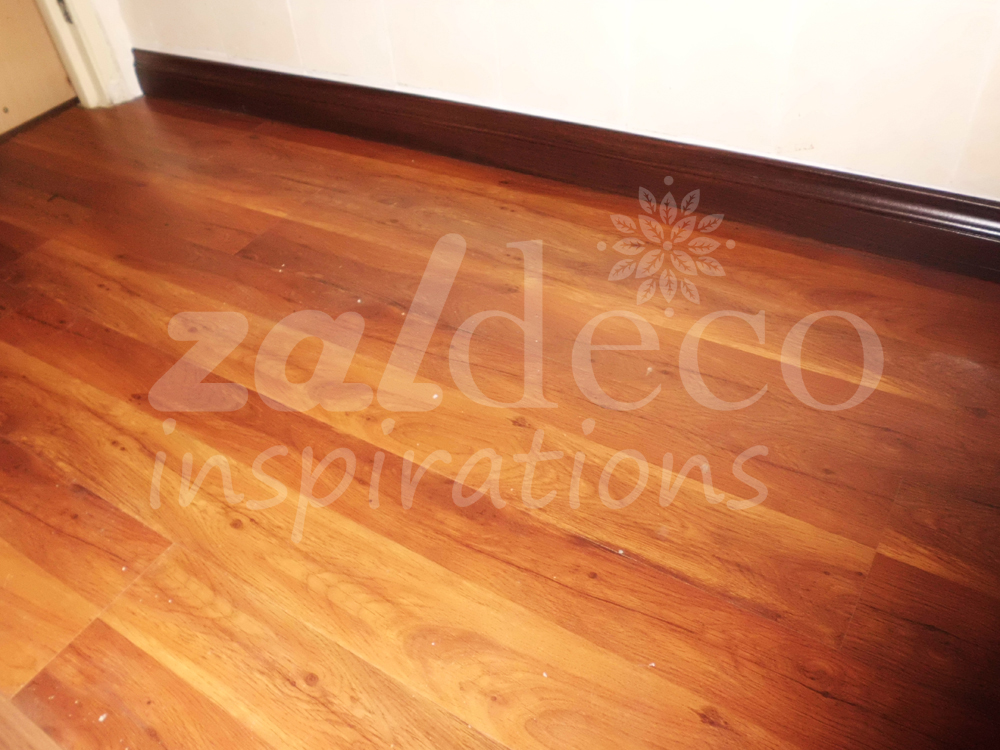 .: Pemasangan Lantai Kayu Lamina di PPR Kerinchi Lembah Pantai