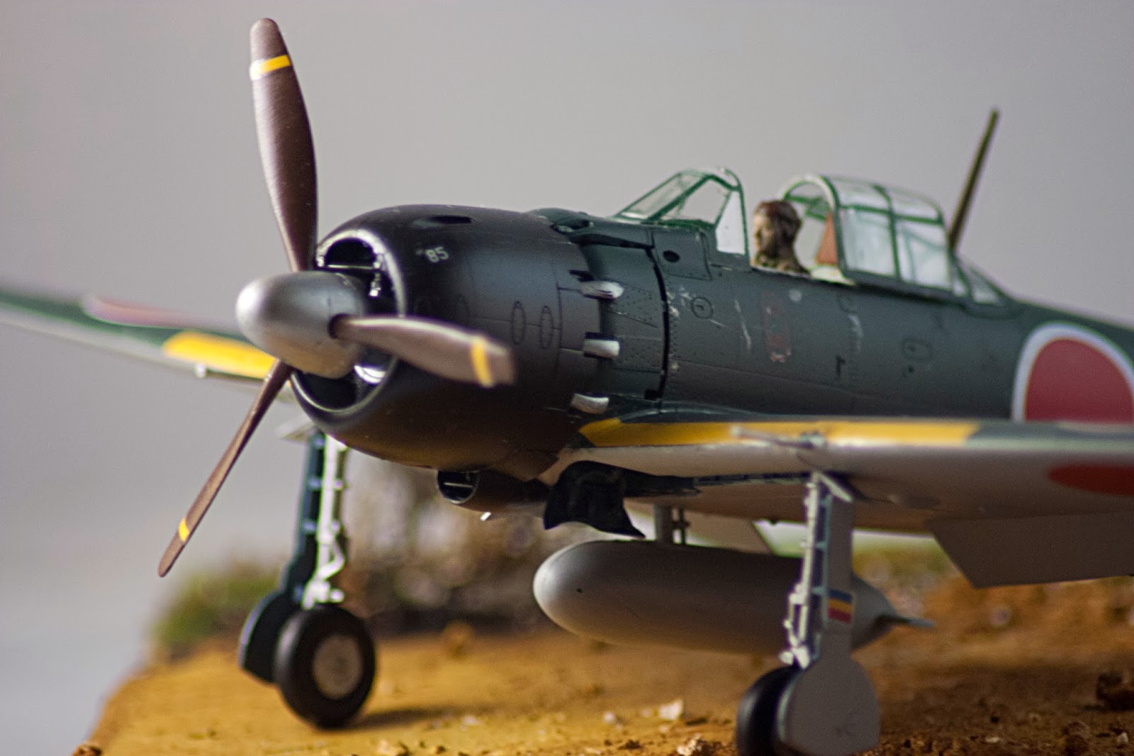 Modelbouw: Mitsubishi A6M Zero - 1/48 - Tamiya