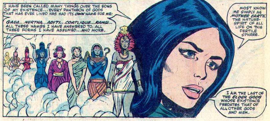 漫威人物檔案：蓋亞 (Gaea) ~ 美漫X閒聊
