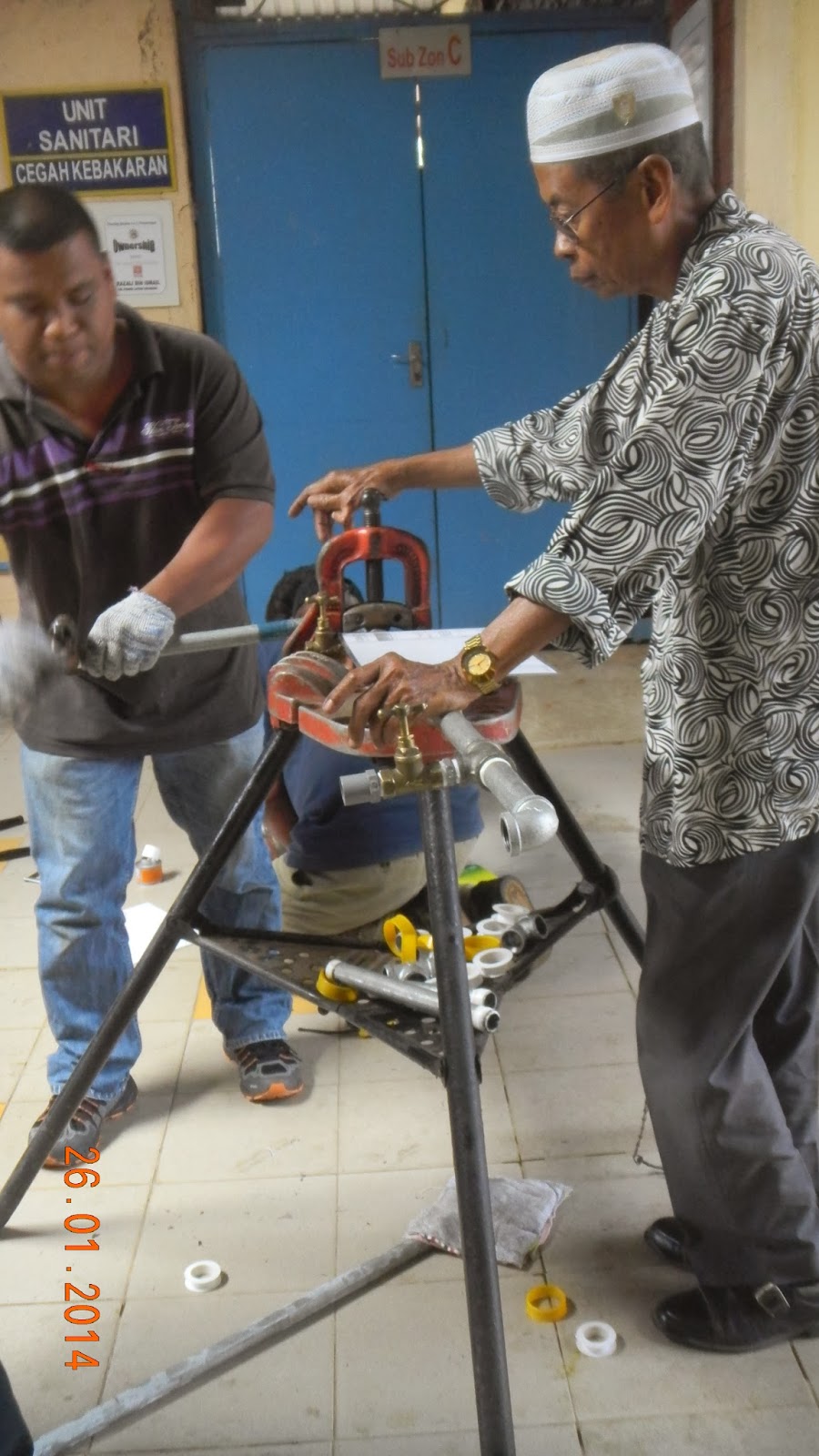 THE BEST OF PLUMBING AT IKM TSYA: Kursus Akedemi Binaan Malaysia (CIDB)