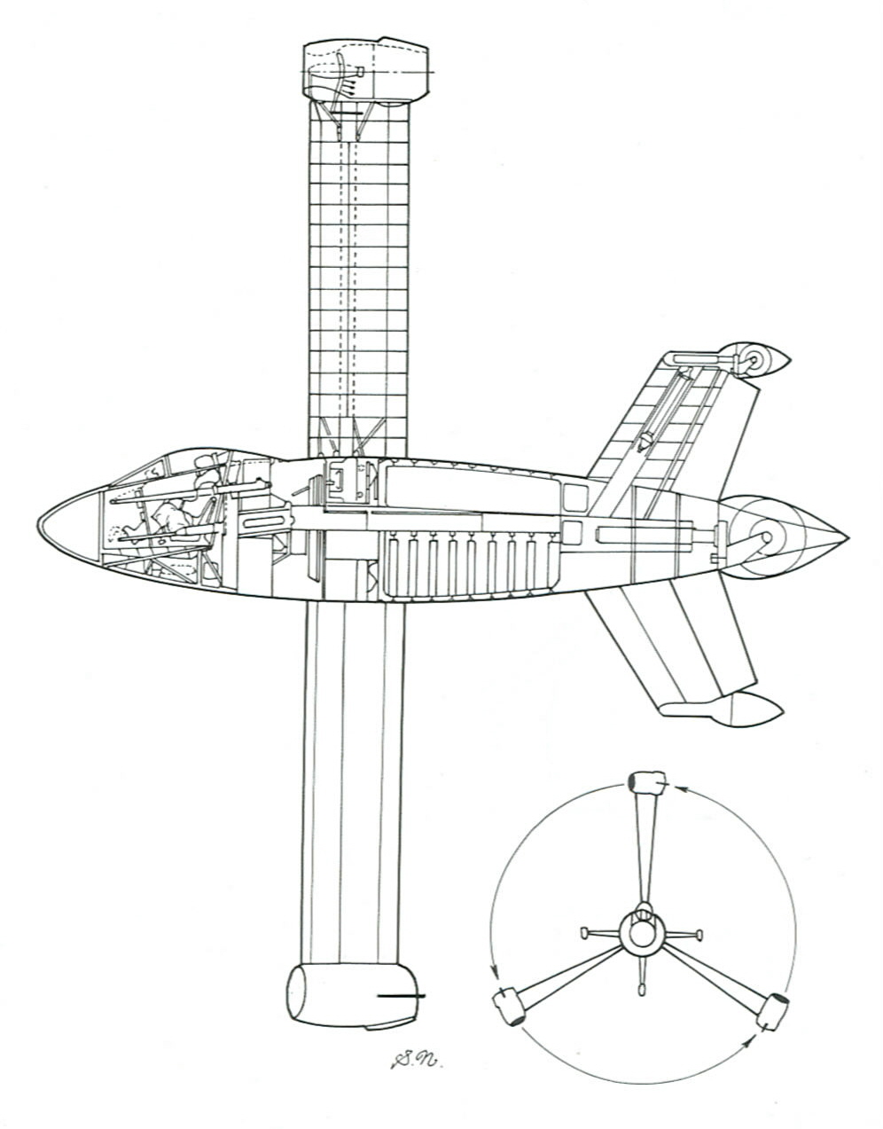 Le Focke-Wulf "Triebflügel".