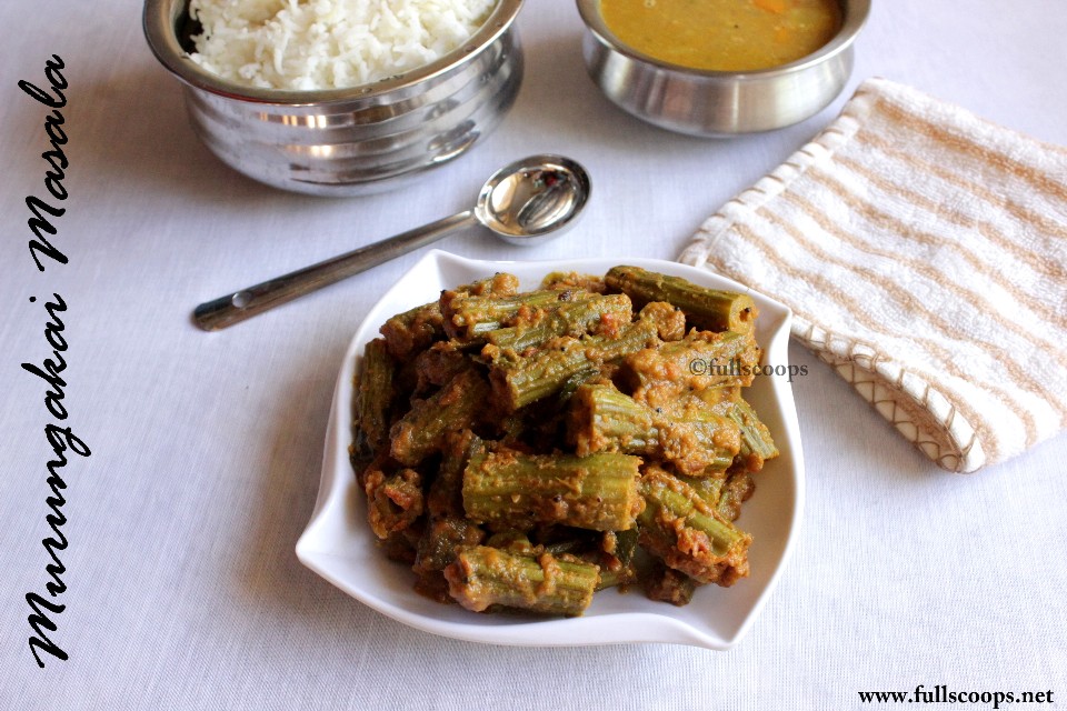 Murungakkai Masala | Drumstick Curry ~ Full Scoops - A food blog with ...