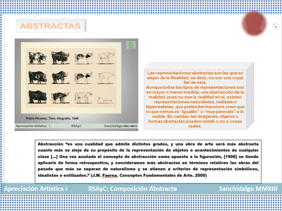 COMPOSICIÓN ABSTRACTA: Representaciones simbólicas en el Arte y la Cultura