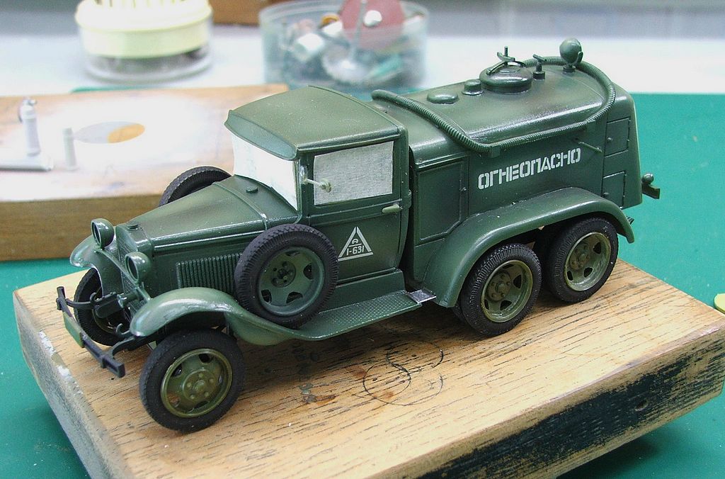 Panzerserra Bunker- Military Scale Models in 1/35 scale: GAZ-AAA truck ...