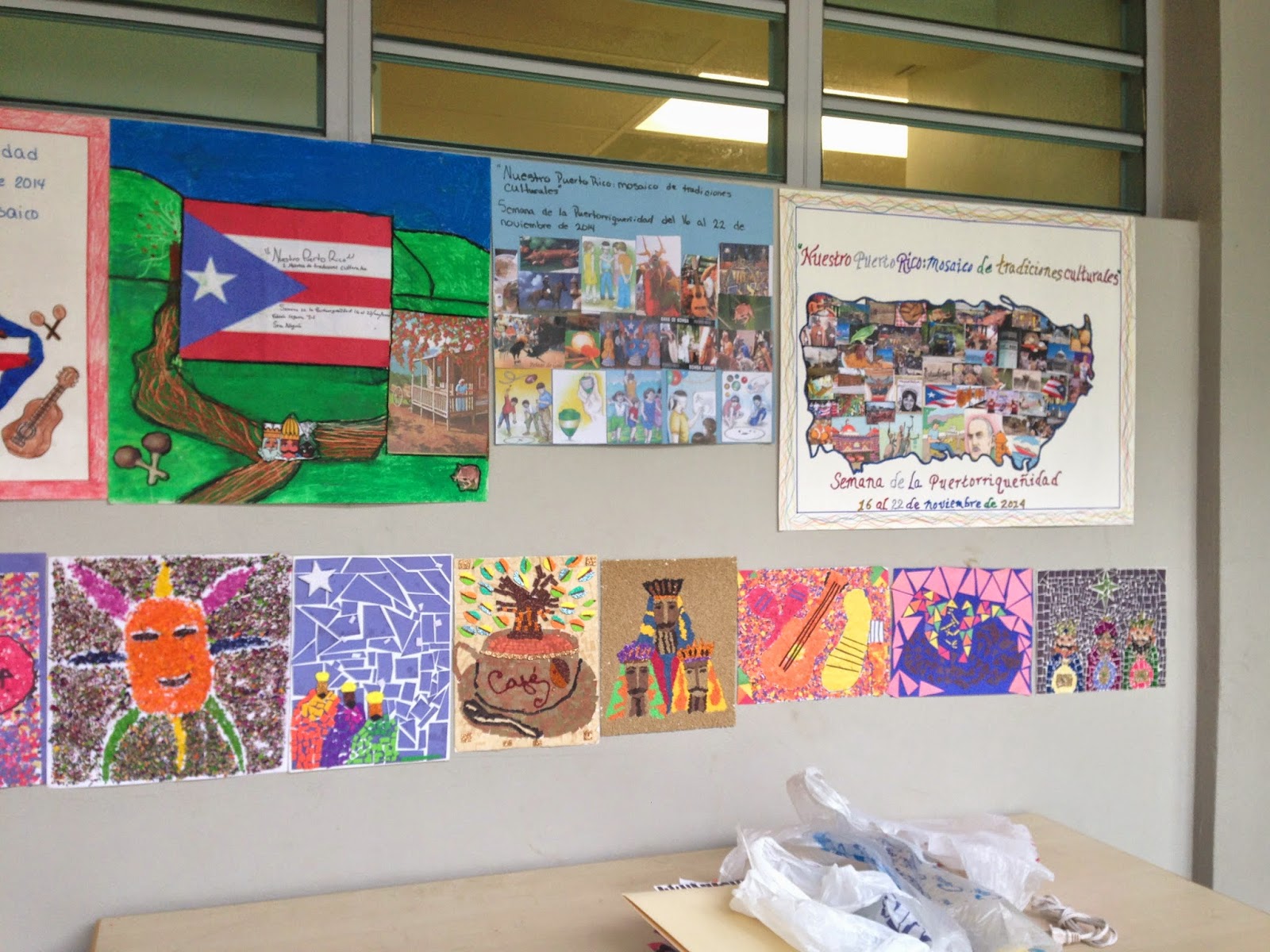 Biblioteca de la Escuela Alfredo Dorrington: Semana de la Puertorriqueñidad