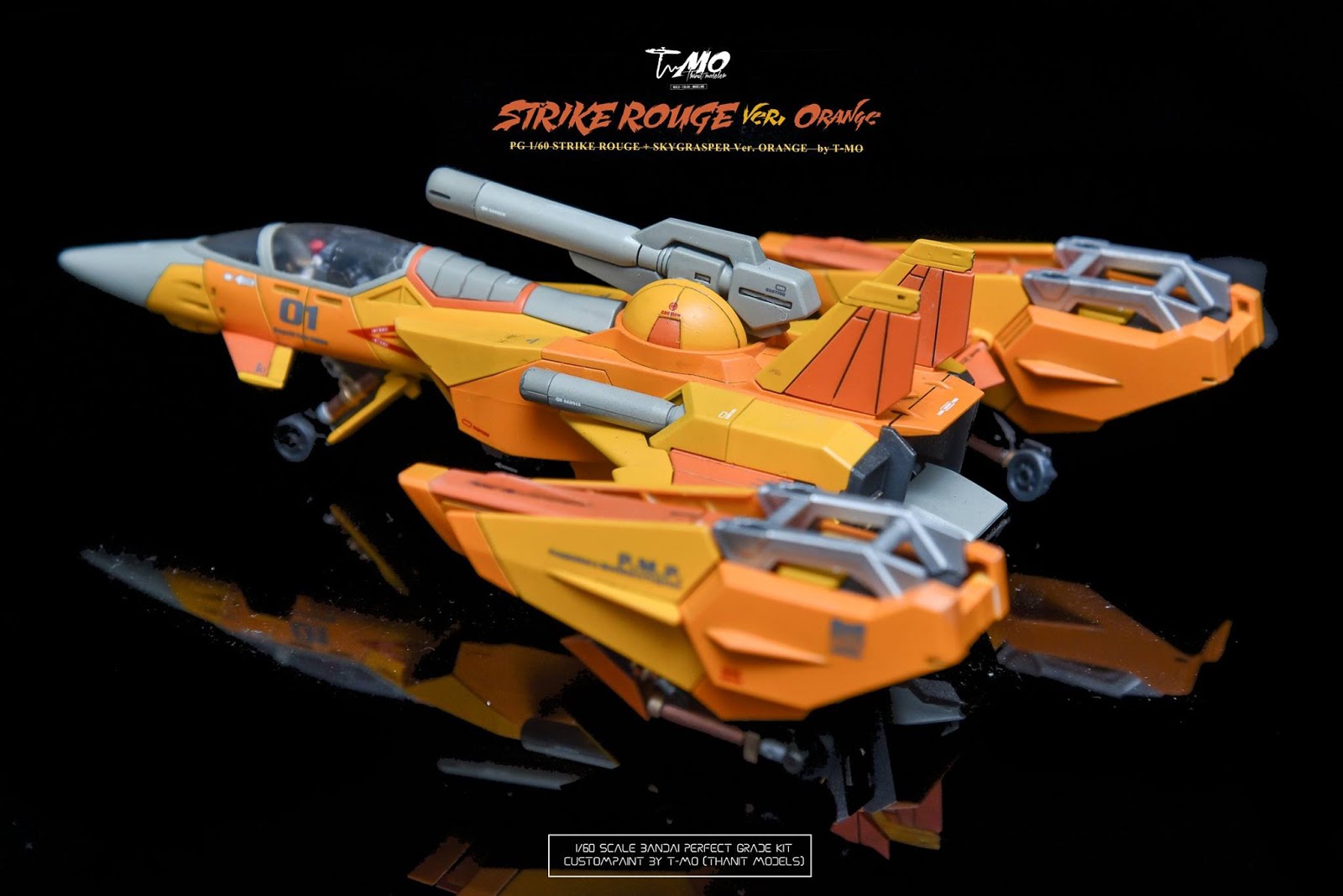 GUNDAM GUY: PG 1/60 Strike Rouge Ver. Orange - Customized Build